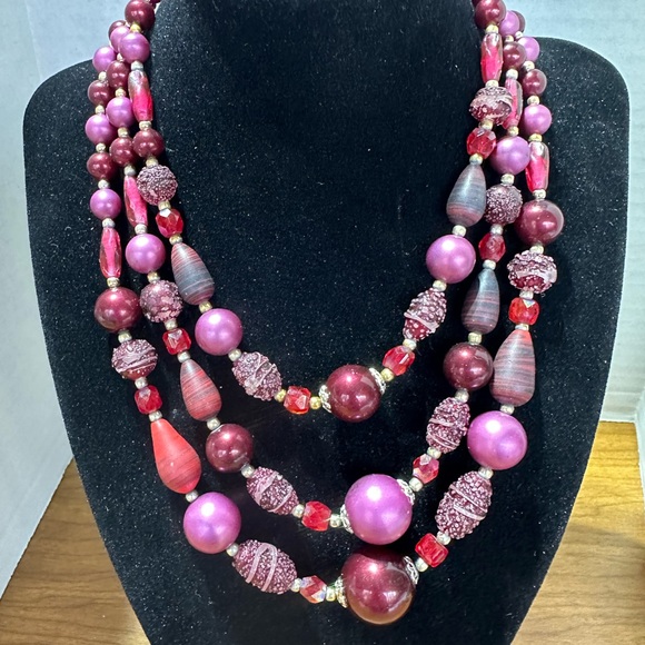 Jewelry | Vintage Made In Japan Sugar Bead Necklace | Poshmark